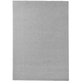 Teppich HEINE HOME Gr. 3, grau (hellgrau), B:120cm H:30mm L:170cm, Kunstfaser, Polyester, Teppiche, Teppich