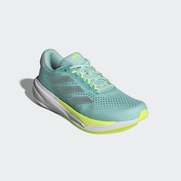 Laufschuh adidas Performance "SUPERNOVA STRIDE 2.0", Damen, Gr. 42, semi flash aqua, matte silber, cloud wei&szlig;, Synthetik, Textil, Schuhe Laufschuh, f&uuml;r mehr Komfort