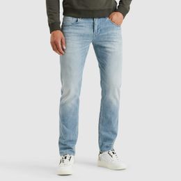 PME-Legend Regular-fit-Jeans PME LEGEND "Nightflight PTR120", Damen, Gr. 40, L&auml;nge 34, highsummer blau light, Denim/Jeans, Obermaterial: 93% Baumwolle, 6% Polyester, 1% Elasthan, regular fit lang, Jeans Regular-fit-Jeans, in verschiedenen Waschungen - Regular Fit