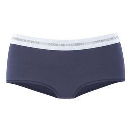 Panty Copenhagen Studios, Damen, Gr. S (36), navy, Single Jersey, Obermaterial: 50% Modal (TENCEL&trade;), 45% Baumwolle, 5% Elasthan (LYCRA), unifarben mit Farbeinsatz, k&ouml;rpernah, Unterhosen Panty, mit weichem Logobund und aus elastischer Baumwoll-Modal-Qualit&auml;t