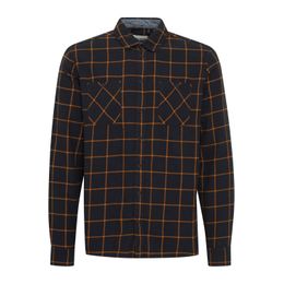 Langarmhemd Blend "Langarmhemd BHShirt", Herren, Gr. S, N-Gr, schwarz, Obermaterial: 100% Baumwolle CO., Hemden Langarmhemd