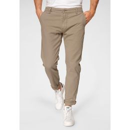 Levi's Chinohose LEVI'S "Chino Taper", Damen, Gr. 36, L&auml;nge 34, beige, Web, Obermaterial: 98% Baumwolle, 2% Elasthan, unifarben, gerade, unten schmal kn&ouml;chellang, Hosen Chinohose, mit optimalem Stretchanteil