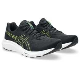 Laufschuh asics "GEL-CONTEND 9", Herren, Gr. 44,5, schwarz (schwarz, citron), Textil, Schuhe Laufschuh, mehr D&auml;mpfung