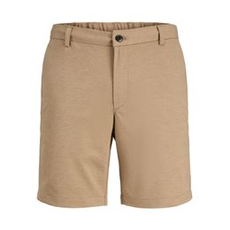 Jack & Jones Chinoshorts JACK & JONES "JPSTJAIDEN KNOX JOGGER SHORTS C STYDSS25", Herren, Gr. XXL, N-Gr, braun (e.wood), Web, Obermaterial: 52% Polyester, 21% Nylon, 17% Viskose, 10% Elasthan, unifarben, loose fit, Hosen Chinoshorts
