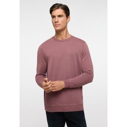 Sweatshirt Eterna, Herren, Gr. L, lila, 100% Baumwolle (davon 20% recycelt), l&auml;ssig geschnitten, Sweatshirts Sweatshirt
