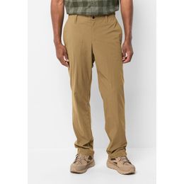 Outdoorhose Jack Wolfskin "DESERT PANTS M", Herren, Gr. 48, Normalgr&ouml;&szlig;en, braun (duneland), OBERSTOFF: 95% POLYAMID, 5% ELASTHAN. Futter: 65% POLYESTER, 35% BAUMWOLLE, Hosen Outdoorhose