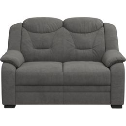 2-Sitzer COTTA "Marcus", grau (anthrazit), B:138cm H:99cm T:99cm, 100% Polyester, Sofas, 2-Sitzer, Sofa mit hoher R&uuml;ckenlehne