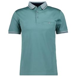 Poloshirt Ragman, Herren, Gr. M, gr&uuml;n (minze, 320), Piqu&eacute;, Baumwolle, regular fit, ohne Ausschnitt, Shirts Poloshirt