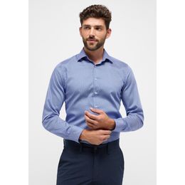Langarmhemd Eterna "SLIM FIT", Herren, Gr. 39, Extra verl&auml;ngerter Arm, hellblau, Twill, 100% cotton, schmal, Manschette, Hemden Langarmhemd, NON IRON (b&uuml;gelfrei)