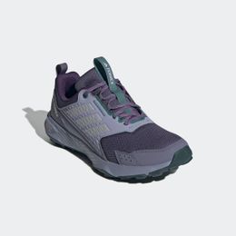 Trailrunningschuh adidas terrex "TRACEFINDER", Damen, Gr. 37, preloved violet, glory grau, preloved teal, Textil, Schuhe Trailrunningschuh, Trail-Runningschuhe