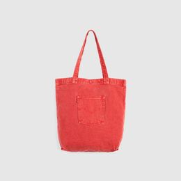 Levi's Beuteltasche LEVI'S "LEVIS TOTE", Damen, sunshine tint again, Denim/Jeans, Baumwolle, Taschen Beuteltasche, aus Denim, mit Au&szlig;entasche