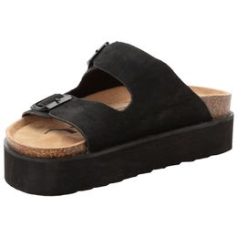O`Neill Sandale O'NEILL "SANDY PLATFORM SLIDER WOMEN LOW", Damen, Gr. 40, schwarz, Synthetik, Schuhe Sandale