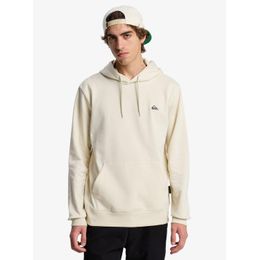 Kapuzensweatshirt Quiksilver "BASIC HOODIE YOUNG MEN", Herren, Gr. S (48), bone, Sweatware, Obermaterial: 60% Baumwolle, 40% Polyester, Rippb&uuml;ndchen, Sweatshirts Kapuzensweatshirt