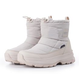 Winterboots Icepeak "AVELLINO MS", Damen, Gr. 39, cement, Synthetik, Textil, Schuhe Winterboots, Winterschuhe, Winterstiefel, Snowboots, gef&uuml;ttert & wasserdicht