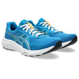 Laufschuh asics "GEL-CONTEND 9", Herren, Gr. 44, aegean blau, yamabuki, Synthetik, Schuhe Laufschuh, mehr D&auml;mpfung, Topseller