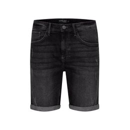 Jeansshorts 11 Project "Jeansshorts PRVetle", Herren, Gr. S, N-Gr, schwarz (denim schwarz), Obermaterial: 98% Baumwolle CO. 2% Elasthan EL., Jeans Jeansshorts