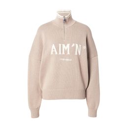 aim'n Aim'n Sportpullover Damen Gr&ouml;&szlig;e XL camel / offwhite