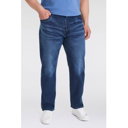LEVI'S&reg; PLUS Tapered-fit-Jeans LEVI'S PLUS "502 TAPER B&T", Herren, Gr. 48, L&auml;nge 34, myers day adv tnl, Denim/Jeans, Obermaterial: 92% Baumwolle, 6% Elastomultiester, 2% Elasthan, bequem lang, Jeans Tapered-fit-Jeans, mit Stretch