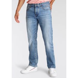 5-Pocket-Jeans Camel Active "WOODSTOCK", Herren, Gr. 40, L&auml;nge 30, blau (ocean, blau30), Denim/Jeans, Obermaterial: 97% Baumwolle, 3% Elasthan, bequem lang, Jeans 5-Pocket-Jeans, mit Stretch