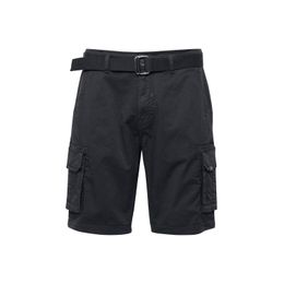 Cargoshorts 11 Project "Cargoshorts PRFribo", Herren, Gr. L, N-Gr, schwarz, Obermaterial: 97% Baumwolle CO. 3% Elasthan EL., Hosen Cargoshorts