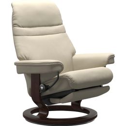 Relaxsessel stressless "Sunrise", beige (cream batick), B:88cm H:103cm T:78cm, Leder BATICK: BATICK ist ein leicht korrigiertes, durchgef&auml;rbtes und genarbtes M&ouml;belleder, bei dem die meisten Unebenheiten und Spuren in der Regel entfernt wurden.;Leder PALOMA: PALOMA ist ein durchgef&auml;rbtes Semianilin-M&ouml;belleder mit nat&uuml;rlicher Narbung.;ROHLEDER Stoff Q2 FARON: Ein fester zuverl&auml;ssiger Boucl&eacute; mit eine