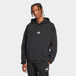 Kapuzensweatshirt adidas Sportswear "M FI SL HD", Herren, Gr. M, schwarz, Obermaterial: 68% Baumwolle, 32% Polyester, Sweatshirts Kapuzensweatshirt