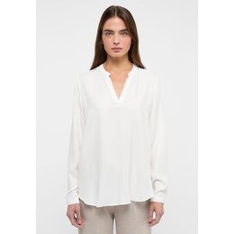 Longbluse Eterna "LOOSE FIT", Damen, Gr. 46, beige (champagner), 100% Viskose, Blusen Longbluse