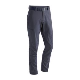 Funktionshose Maier Sports "Torid slim", Herren, Gr. 28, Kurzgr&ouml;&szlig;en, blau (dunkelblau), 90% Polyamid, 10% Elasthan, Hosen Funktionshose, Herren Wanderhose, atmungsaktive Outdoor-Hose, 4 Taschen, Slim Fit