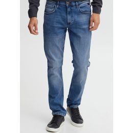 5-Pocket-Jeans Blend "BL Jeans Blizzard Multiflex", Herren, Gr. 36, L&auml;nge 34, blau, Denim/Jeans, Obermaterial: 94% Baumwolle, 4% Polyester, 2% Elasthan, Abriebeffekte, normal, Jeans 5-Pocket-Jeans