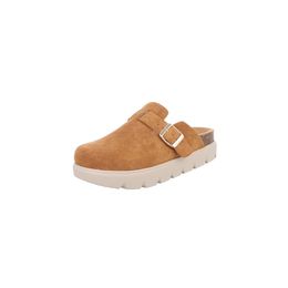 Ital-Design Clogs Damen Gr&ouml;&szlig;e 41 beige / camel