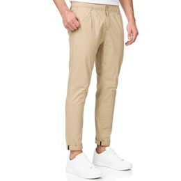 Chinos INDICODE "INFjern", Herren, Gr. 28, L&auml;nge 34, gelb (cornstalk), Web, Obermaterial: 98% Baumwolle, 2% Elasthan, unifarben, regular fit normal, Hosen Chinos