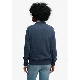 Superdry & Co Sweatshirt Damen Gr&ouml;&szlig;e XL dunkelblau / weinrot