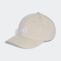 Baseball Cap adidas Performance "NEW LOGO EMBROIDERED", Damen, grau (wonder aluminium, wei&szlig;), Obermaterial: 100% Polyester, Caps Baseball Cap, vorzugeformter Schirm, aus Polyester