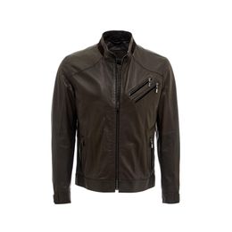 Pierre Cardin Lederjacke Herren Gr&ouml;&szlig;e L braun