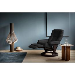 Relaxsessel stressless "Mayfair", schwarz (schwarz batick), B:79cm H:101cm T:77cm, Leder BATICK: BATICK ist ein leicht korrigiertes, durchgef&auml;rbtes und genarbtes M&ouml;belleder, bei dem die meisten Unebenheiten und Spuren in der Regel entfernt wurden.;Leder PALOMA: PALOMA ist ein durchgef&auml;rbtes Semianilin-M&ouml;belleder mit nat&uuml;rlicher Narbung.;ROHLEDER Stoff Q2 FARON: Ein fester zuverl&auml;ssiger Boucl&eacute; mit 