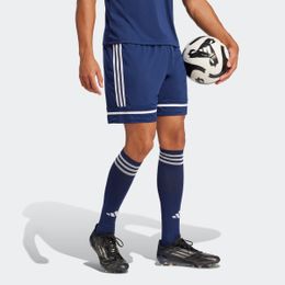 Trainingsshorts adidas Performance "SQUADRA 25", Herren, Gr. XXL, N-Gr, team navy blau 2, team navy blau 2, wei&szlig;, normal, gr., Obermaterial: 100% Polyester, Hosen Trainingsshorts