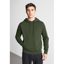 Jack & Jones Kapuzensweatshirt JACK & JONES "JJESTAR BASIC SWEAT HOOD NOOS", Herren, Gr. S, bunt (duffel bag), angeraute Sweatware, Obermaterial: 70% Baumwolle, 30% Polyester, unifarben, relaxed fit, Rundhals, Rippb&uuml;ndchen, Sweatshirts Kapuzensweatshirt, mit Rippb&uuml;ndchen