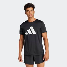 Laufshirt adidas Performance "RUN IT", Herren, Gr. XL, schwarz, Obermaterial: 100% Polyester, Rundhals, Shirts Laufshirt