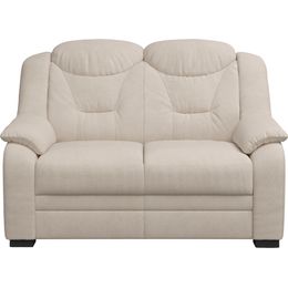 2-Sitzer COTTA "Marcus", beige, B:138cm H:99cm T:99cm, 100% Polyester, Sofas, 2-Sitzer, Sofa mit hoher R&uuml;ckenlehne
