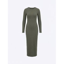 Nudyess Strickkleid 'Eos Maxi' Damen Gr&ouml;&szlig;e M/L khaki