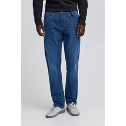 Regular-fit-Jeans Blend "BHBLIZZARD-NOOS", Herren, Gr. 34, L&auml;nge 34, blau (denim dunkelblau), Denim/Jeans, Obermaterial: 98% Baumwolle, 2% Elasthan, Abriebeffekte, regular fit kn&ouml;chellang, Jeans Regular-fit-Jeans