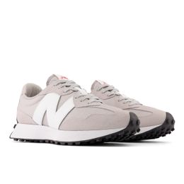 Sneaker New Balance "MS327", Herren, Gr. 45, grau, Leder, Textil, Schuhe Sneaker