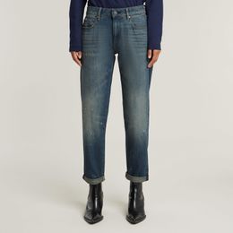 G-Star Raw Boyfriend-Jeans G-STAR "Kate", Damen, Gr. 27, L&auml;nge 34, antic faded lagoon, Denim/Jeans, Obermaterial: 100% Baumwolle, weit, unten schmal lang, Jeans Boyfriend-Jeans, im 5-Pocket-Stil