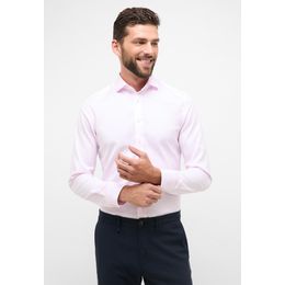 Langarmhemd Eterna "SLIM FIT", Damen, Gr. 39, Normalgr&ouml;&szlig;en, rosa, Twill, 100% Baumwolle, schmal, Manschette, Hemden Langarmhemd, NON IRON (b&uuml;gelfrei)