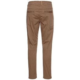 Chinohose Camel Active, Herren, Gr. 32, L&auml;nge 34, braun (sepia braun), Web, Obermaterial: 98% Baumwolle, 2% Elasthan, unifarben, regular fit kn&ouml;chellang, Hosen Chinohose, im Four-Pocket Style