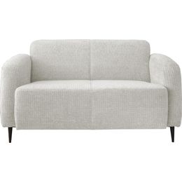2-Sitzer Home Affaire "Marone", wei&szlig;, B:140cm H:76cm T:90cm, 100% Polyester, Sofas, 2-Sitzer