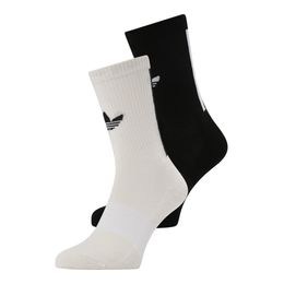 adidas originals Socken 'Trefoil Premium' Damen Gr&ouml;&szlig;e 37/39 schwarz / wei&szlig;