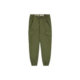 Jogginghose Alpha Industries "Ripstop Jogger", Herren, Gr. S, Normalgr&ouml;&szlig;en, gr&uuml;n (schwarz olive), Obermaterial: 100% Baumwolle; Futter: 100% Baumwolle, Hosen Jogginghose