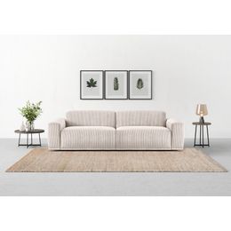 Big-Sofa Trendmanufaktur "Braga, mit hochwertigem Kaltschaum, Megasofa, in Cord erh&auml;ltlich", beige (sand), B:254cm H:72cm T:107cm, 88% Polyester, 12% Polyacrl, Sofas, Big-Sofa, modernes Big-Sofa, Couch mit hohem Sitzkomfort, 254/72/107 cm (B/H/T)