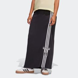Sweatrock adidas originals "ADIBREAK MAXI", Damen, Gr. S, schwarz, Obermaterial: 100% Baumwolle, R&ouml;cke Sweatrock, aus French Terry, sportlicher Stil, mit 3-Streifen